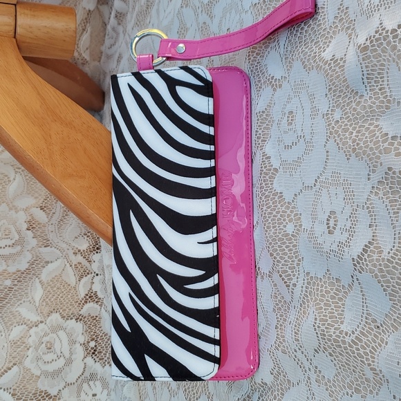 Celebrating Home | Bags | Celebrating Home Zebra Print Walletclutch New ...